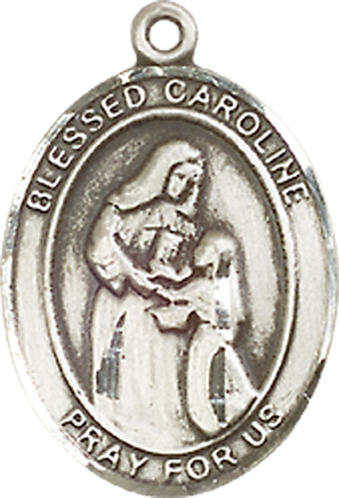 Sterling Silver Blessed Caroline Gerhardinger Medal | A.T. Merhaut, Inc.