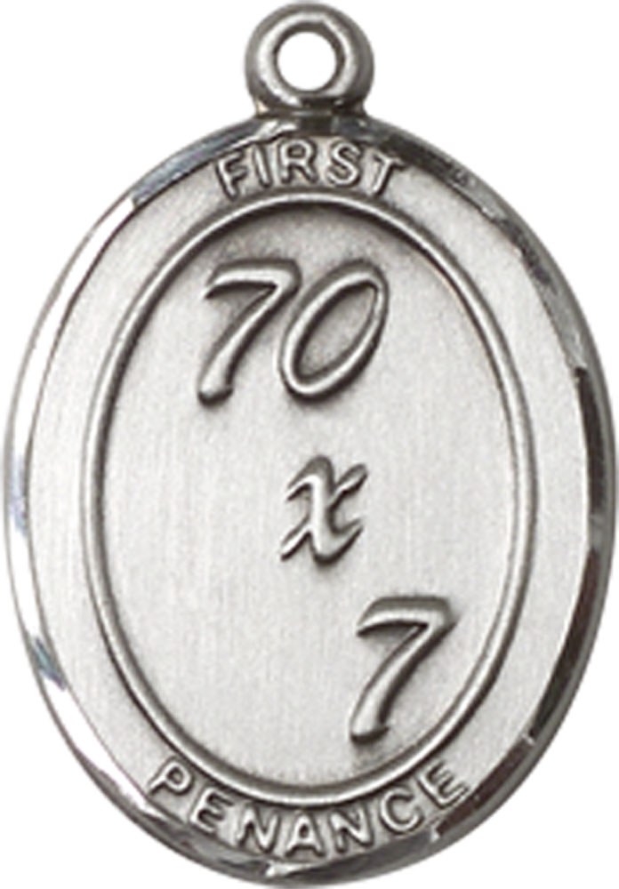 Sterling Silver First Penance Medal | A.T. Merhaut, Inc.