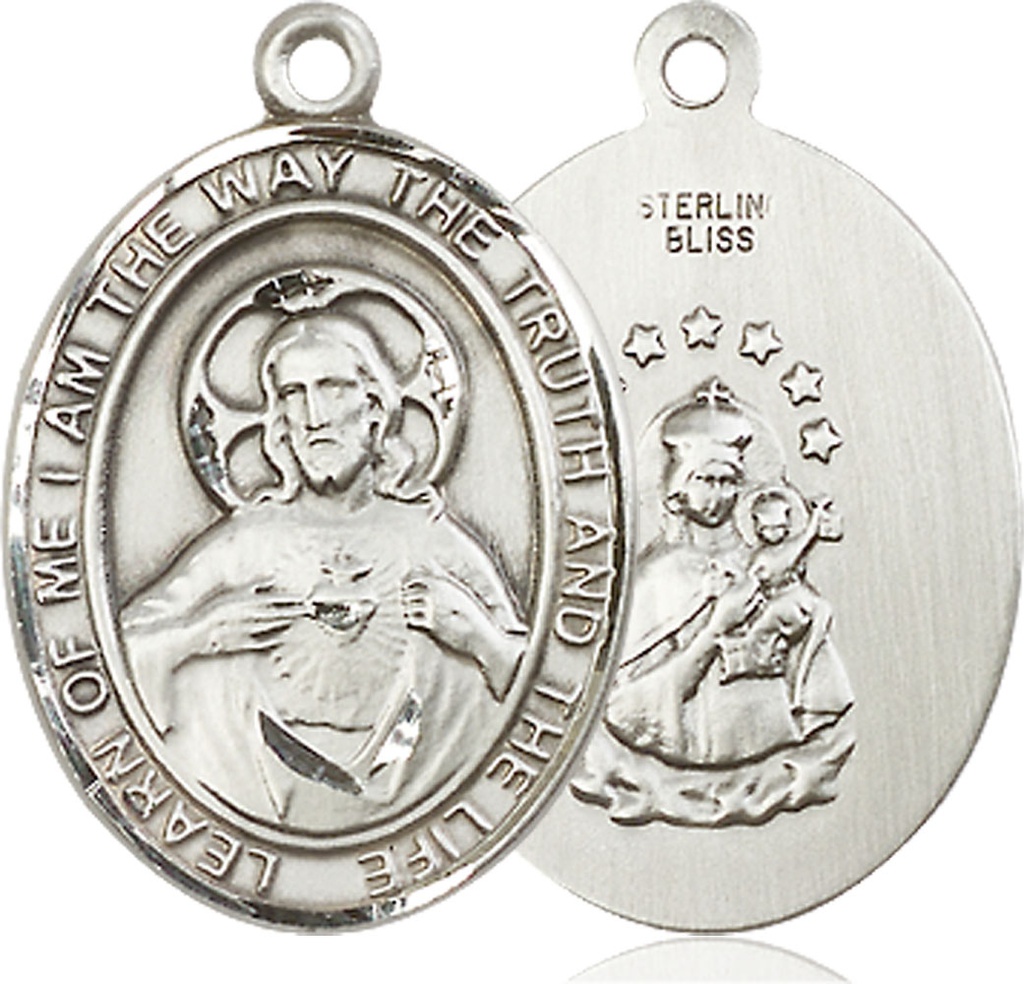 Sterling Silver Scapular Medal | A.T. Merhaut, Inc.
