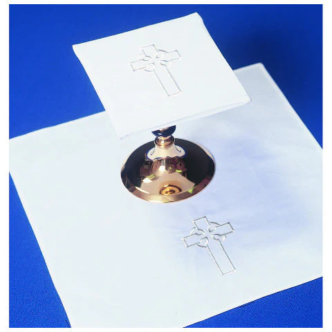 Linen Cotton Pall Cover/Insert Celtic | A.T. Merhaut, Inc.